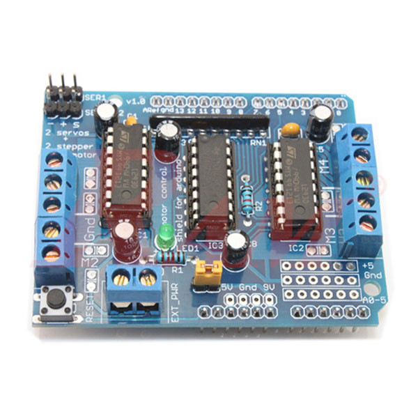 Arduino Shield L293d Motor Driver Shield Ram Electronics Website
